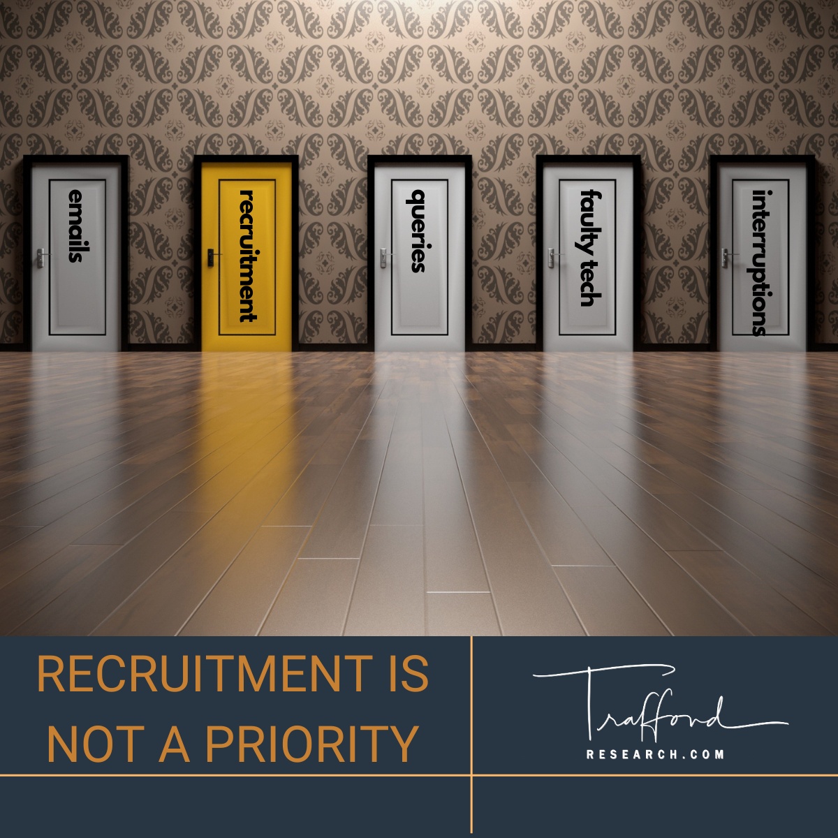 Recruitment Is Not A Priority – Clinical Research